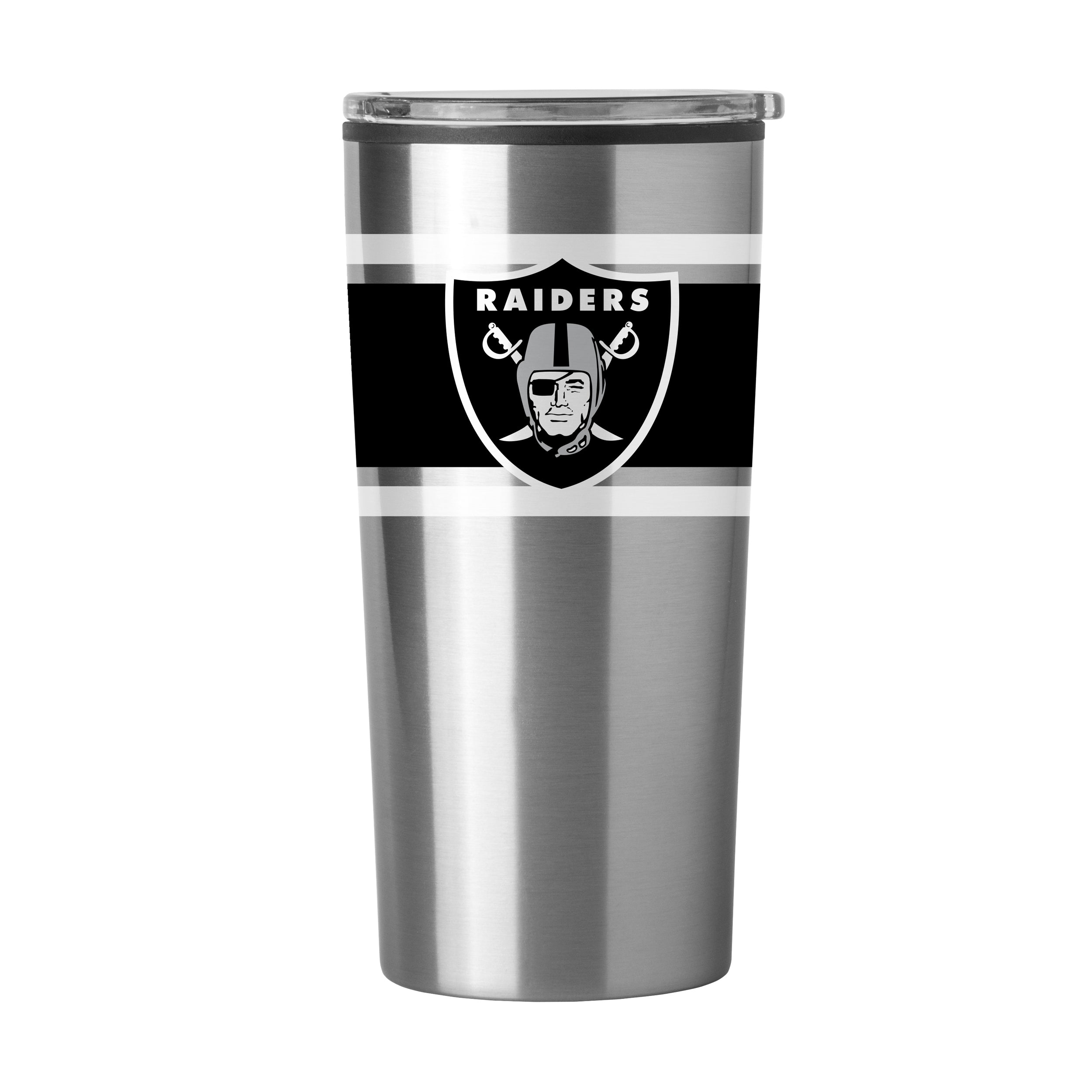 Las Vegas Raiders Stripe 20 oz Fusion Tumbler | Logo Brands