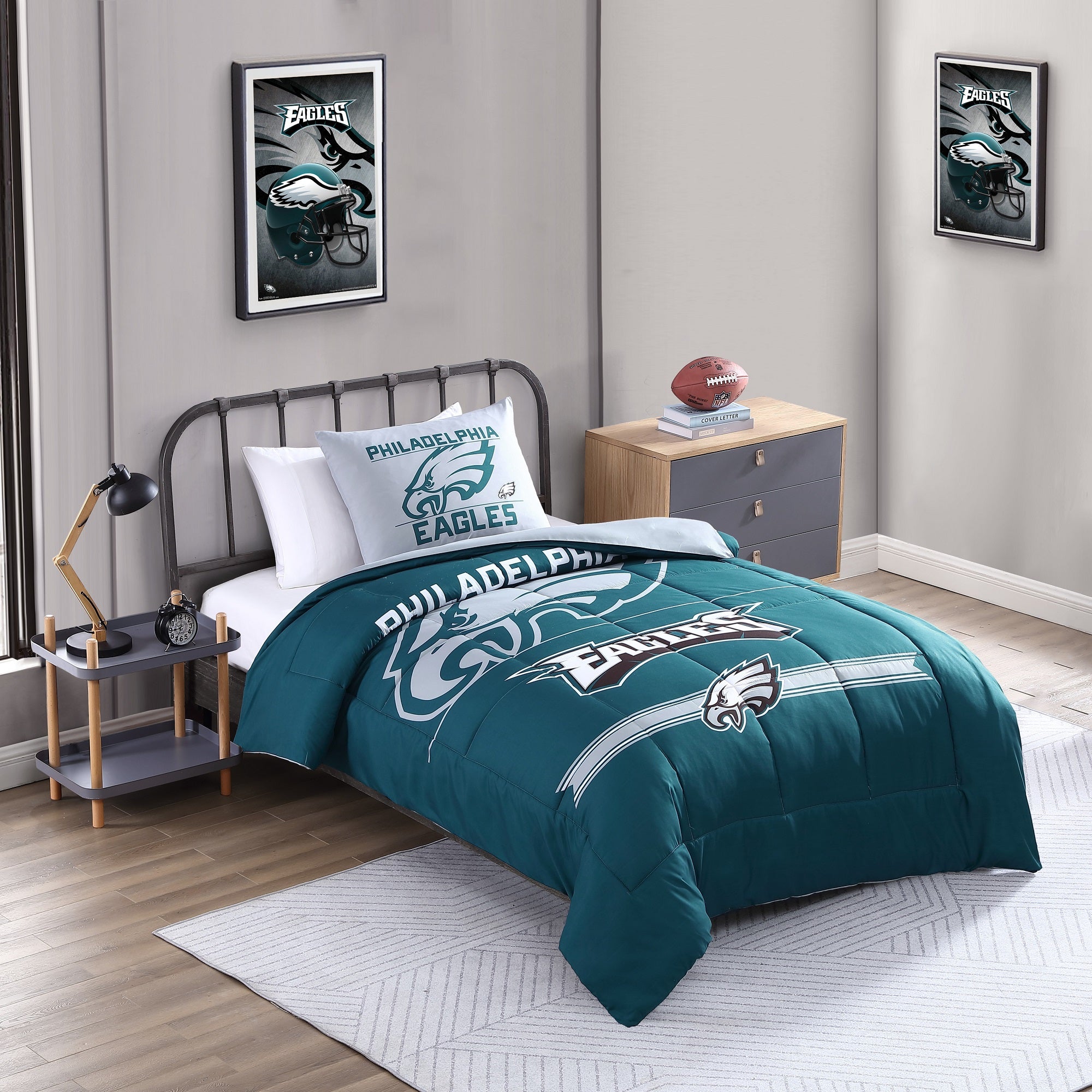 Philadelphia Eagles Bedding Command Comforter Set Twin – Logo Brands