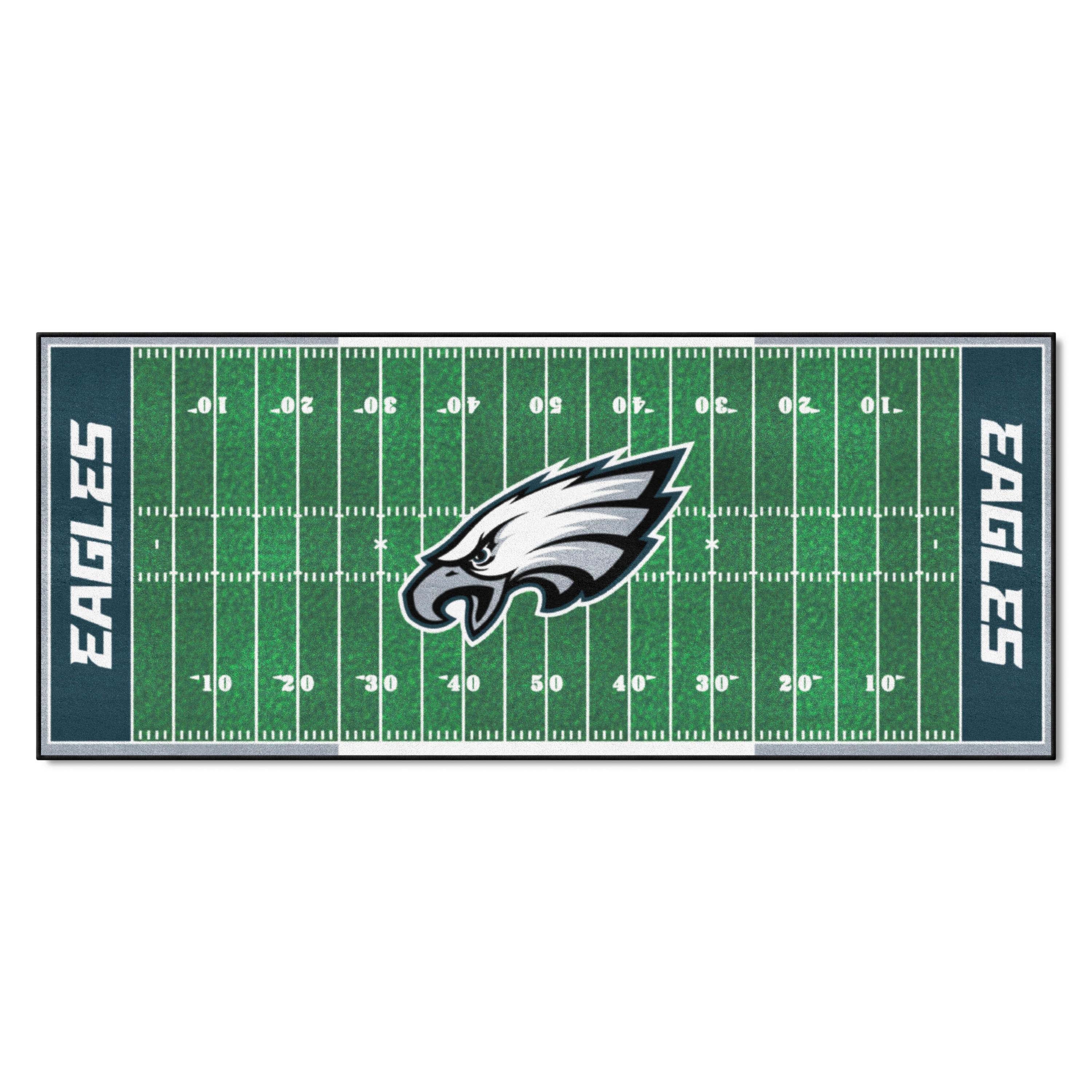 NFL - Philadelphia Eagles Football Field Runner | Logo Brands