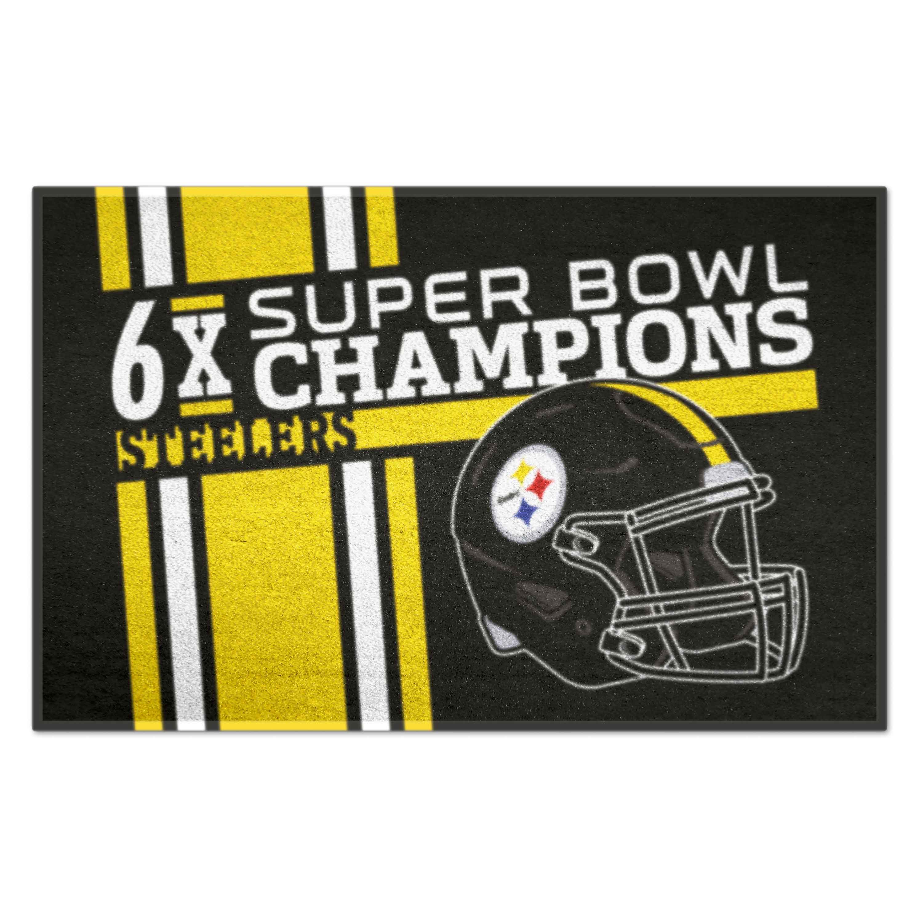 NFL - Pittsburgh Steelers Starter Mat - Dynasty | Logo Brands