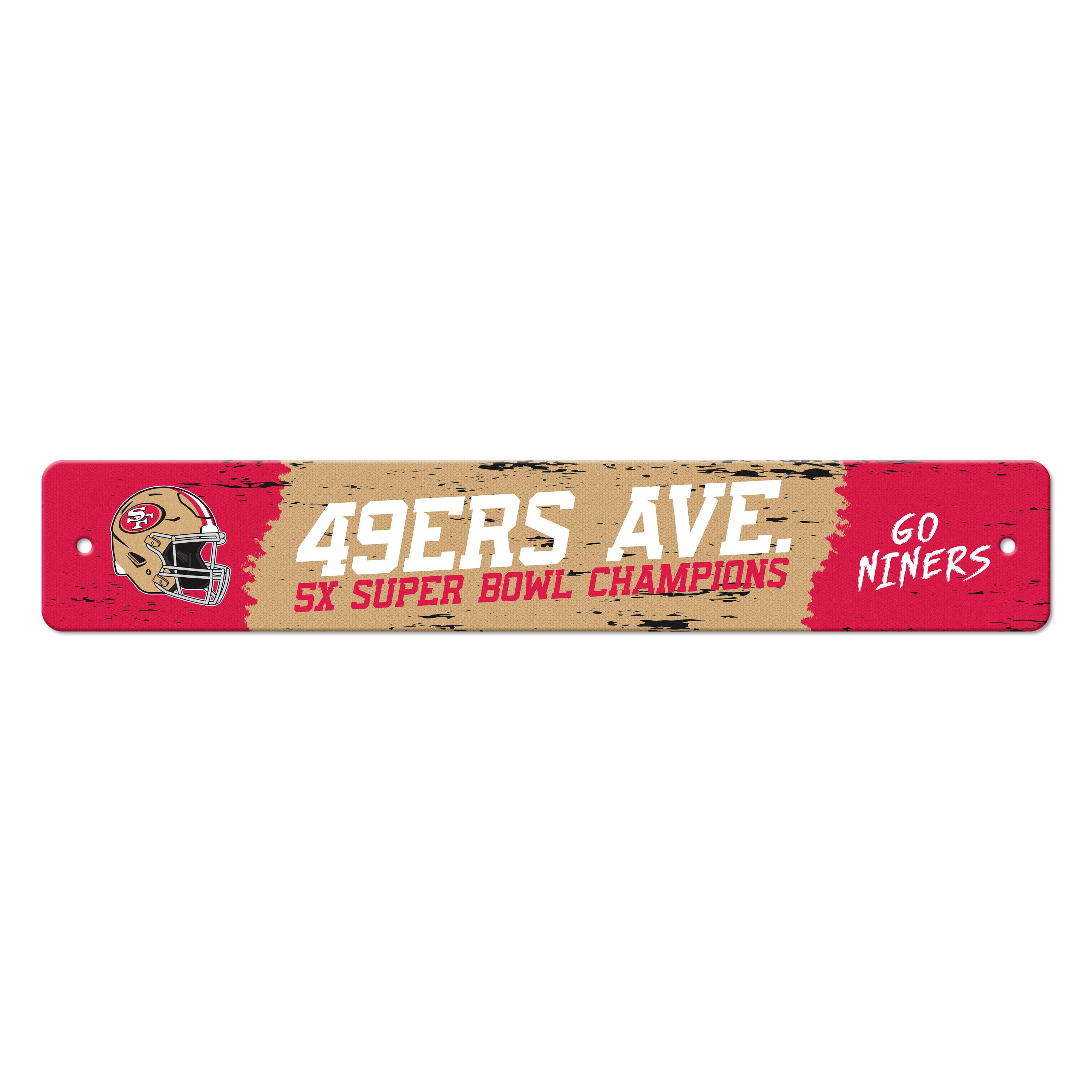 NFL - San Francisco 49Ers Sign Street Flat | Logo Brands