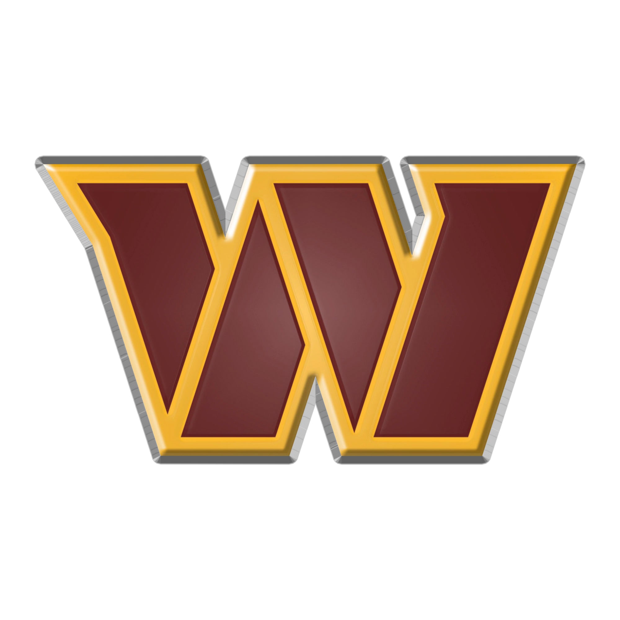 NFL - Washington Commanders Embossed Color Emblem | Logo Brands
