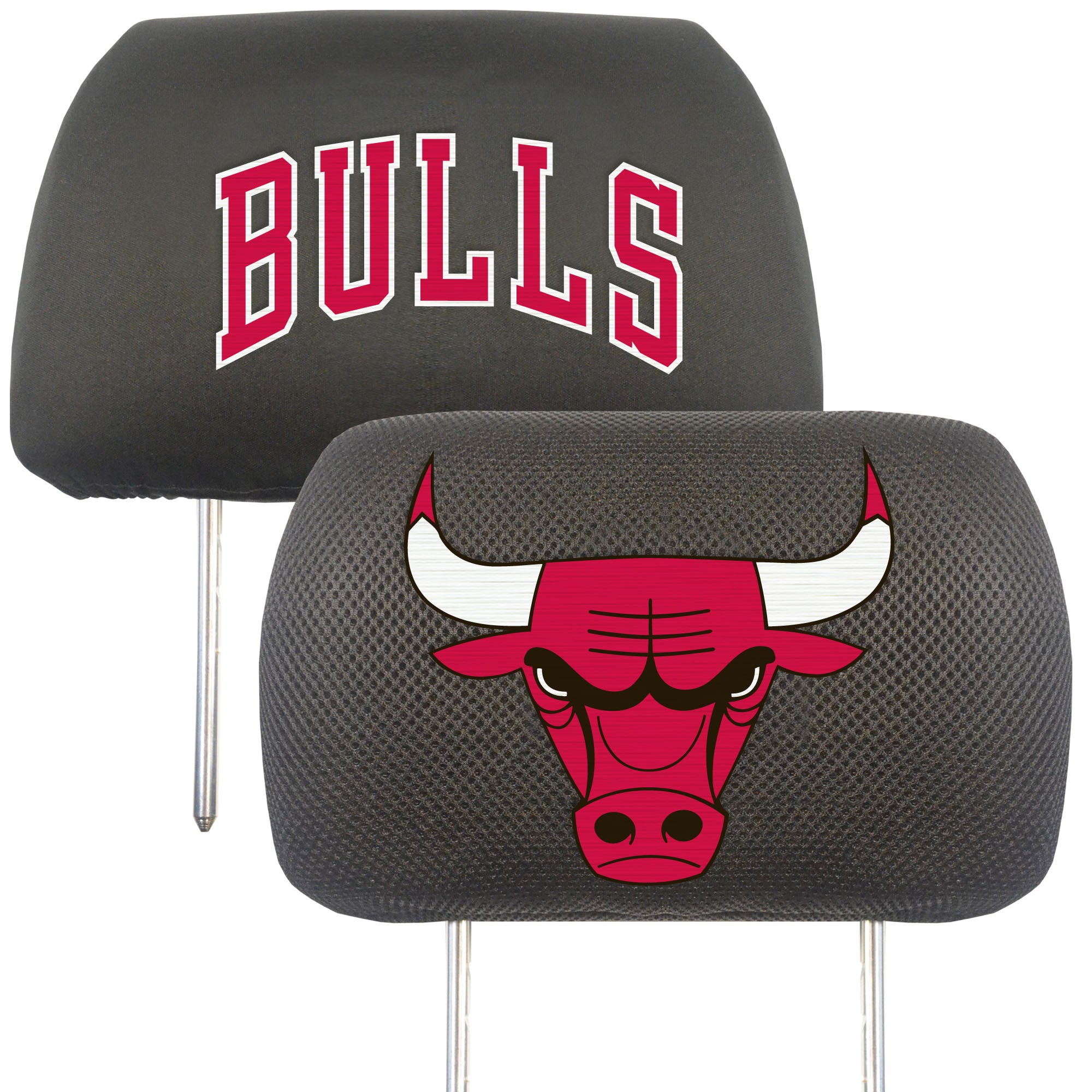 NBA - Chicago Bulls Head Rest Cover | Logo Brands