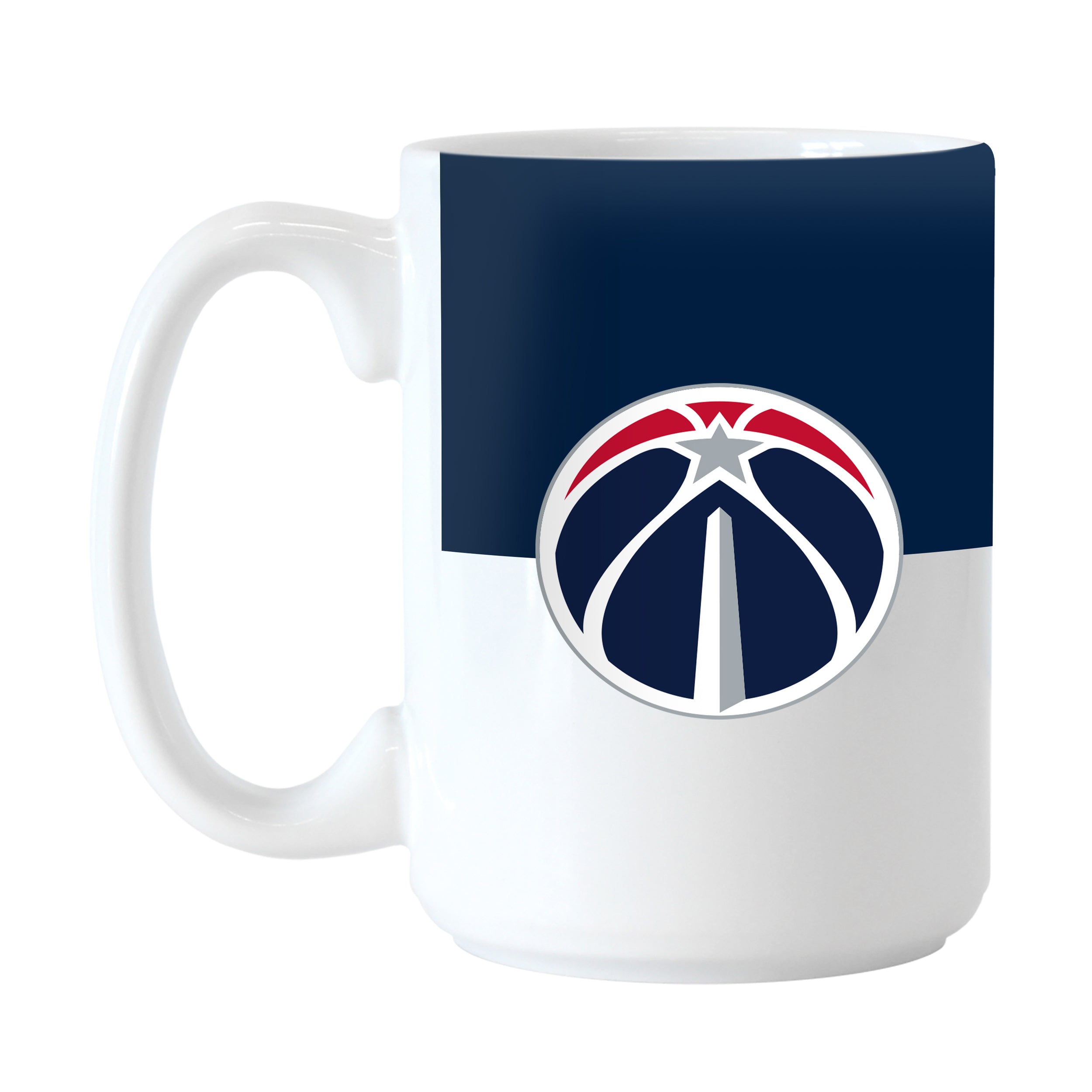 Washington Wizards Color Block 15 oz Sublimated Mug | Logo Brands