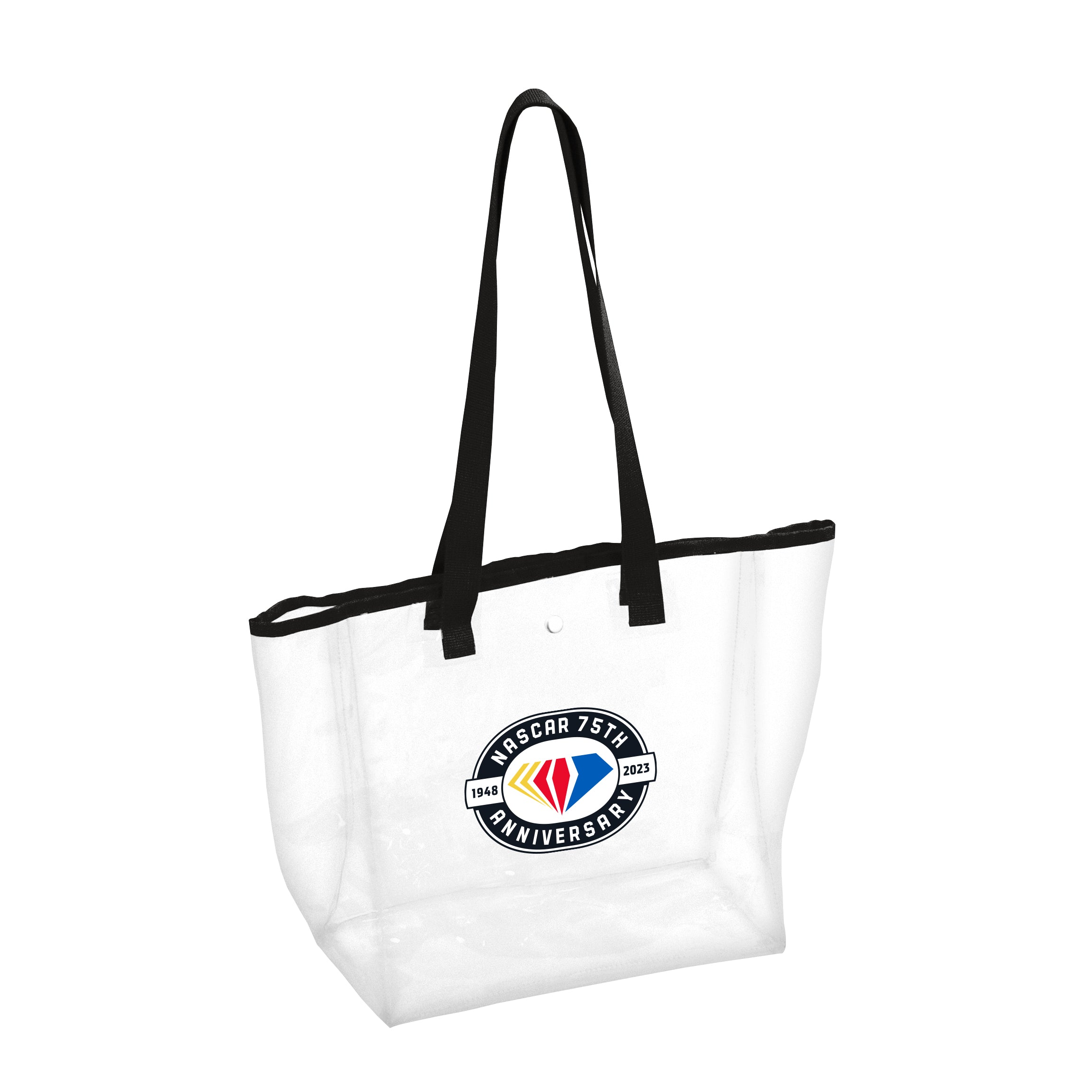 Nascar 75TH Anniversary Clear Tote | Logo Brands