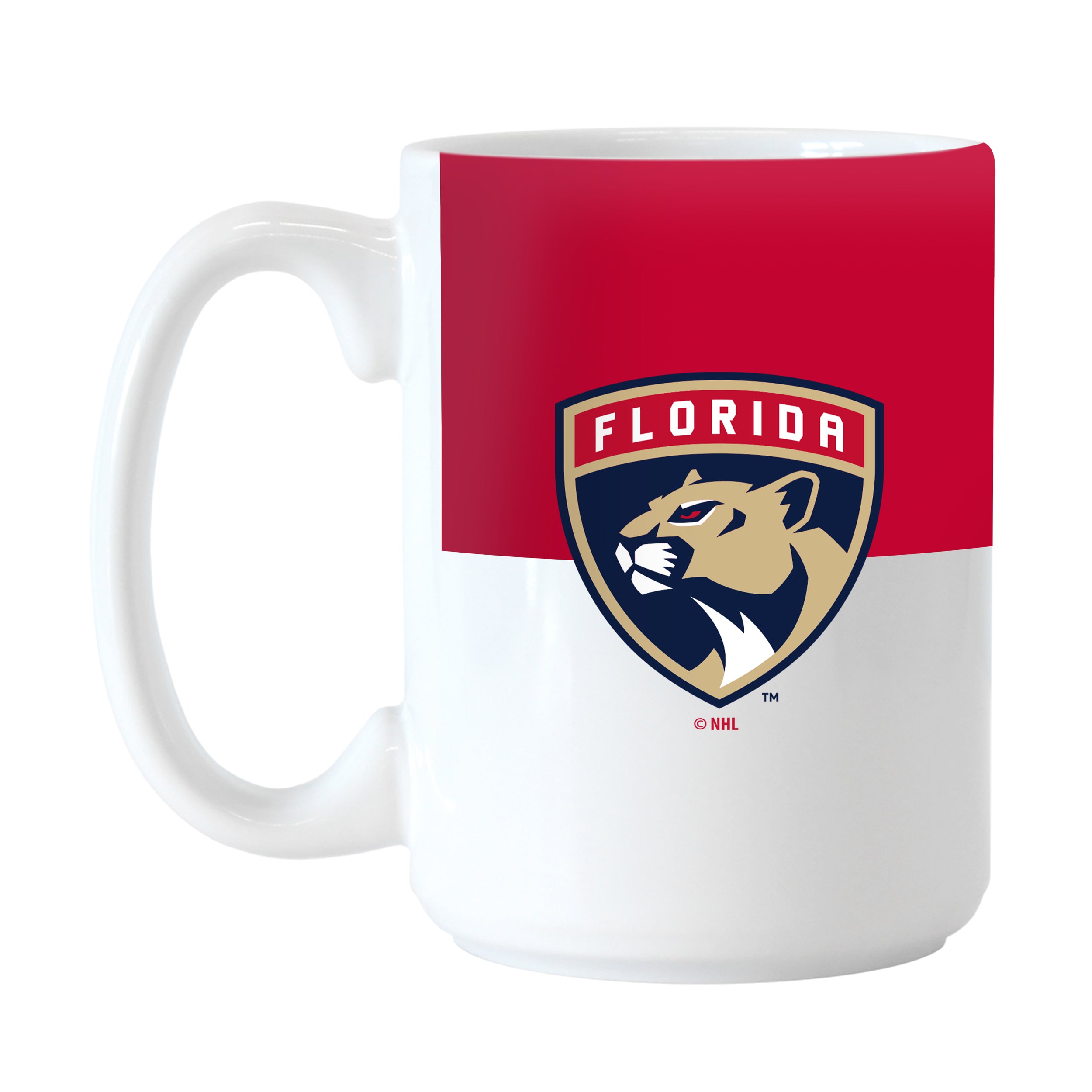 Florida Panthers Color Block 15 oz Sublimated Mug | Logo Brands