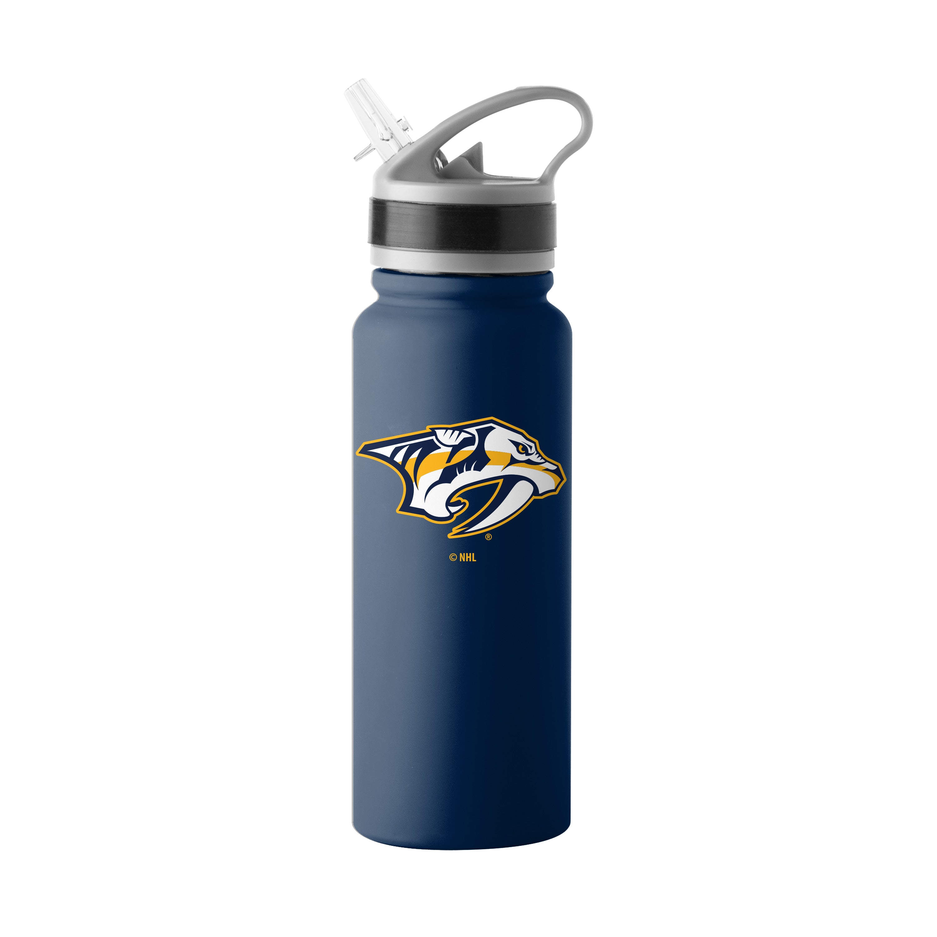 Nashville Predators Logo 25oz Stainless Single Wall Flip Top Bottle ...