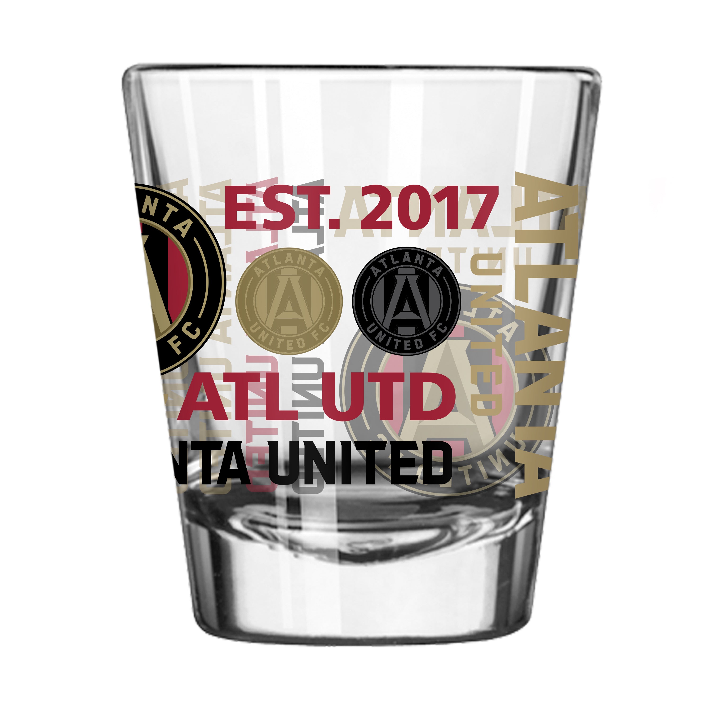 Atlanta United 2oz Spirit Shot Glass – Logo Brands