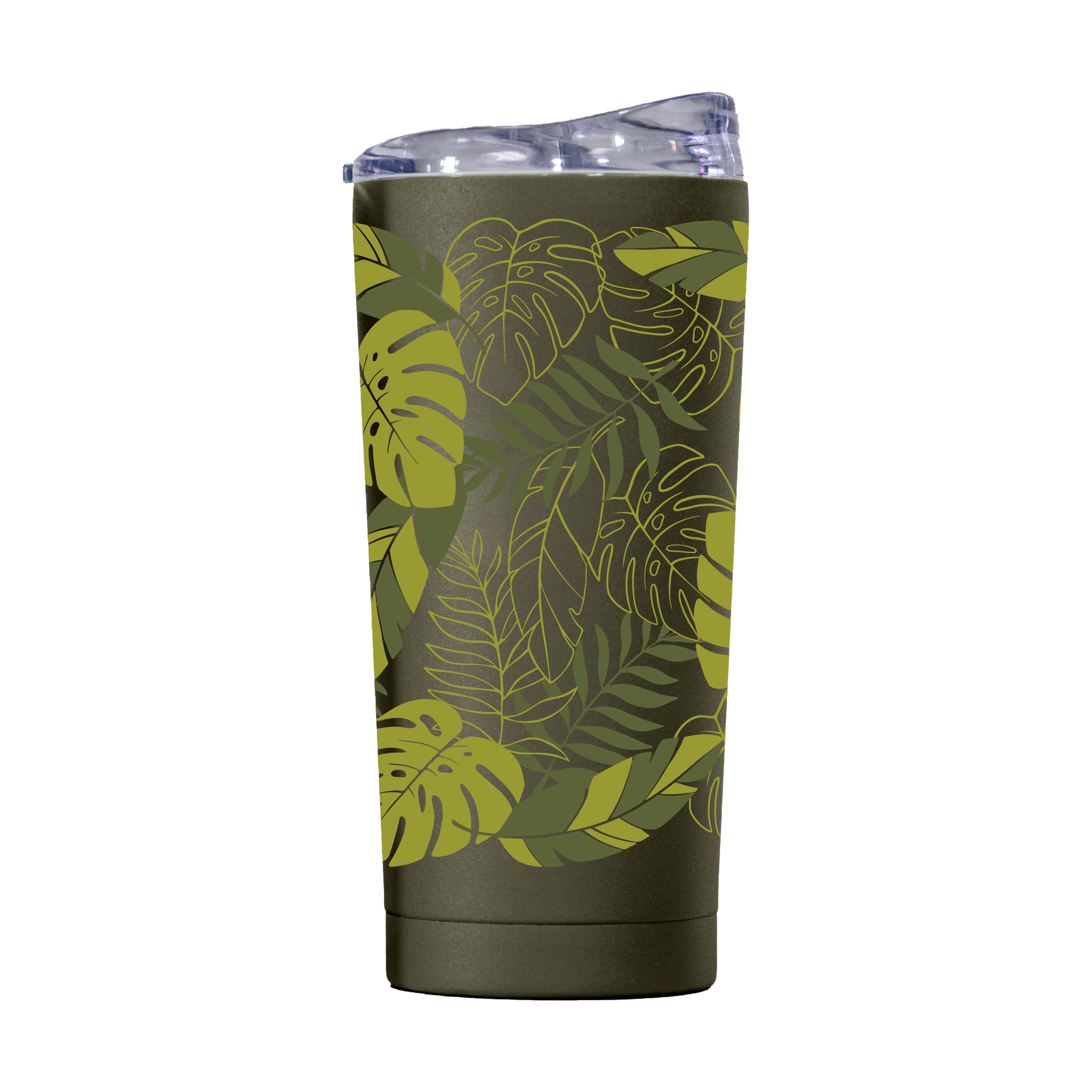 Jungle Collection Jungle Leaves 20oz Powder Coat Tumbler