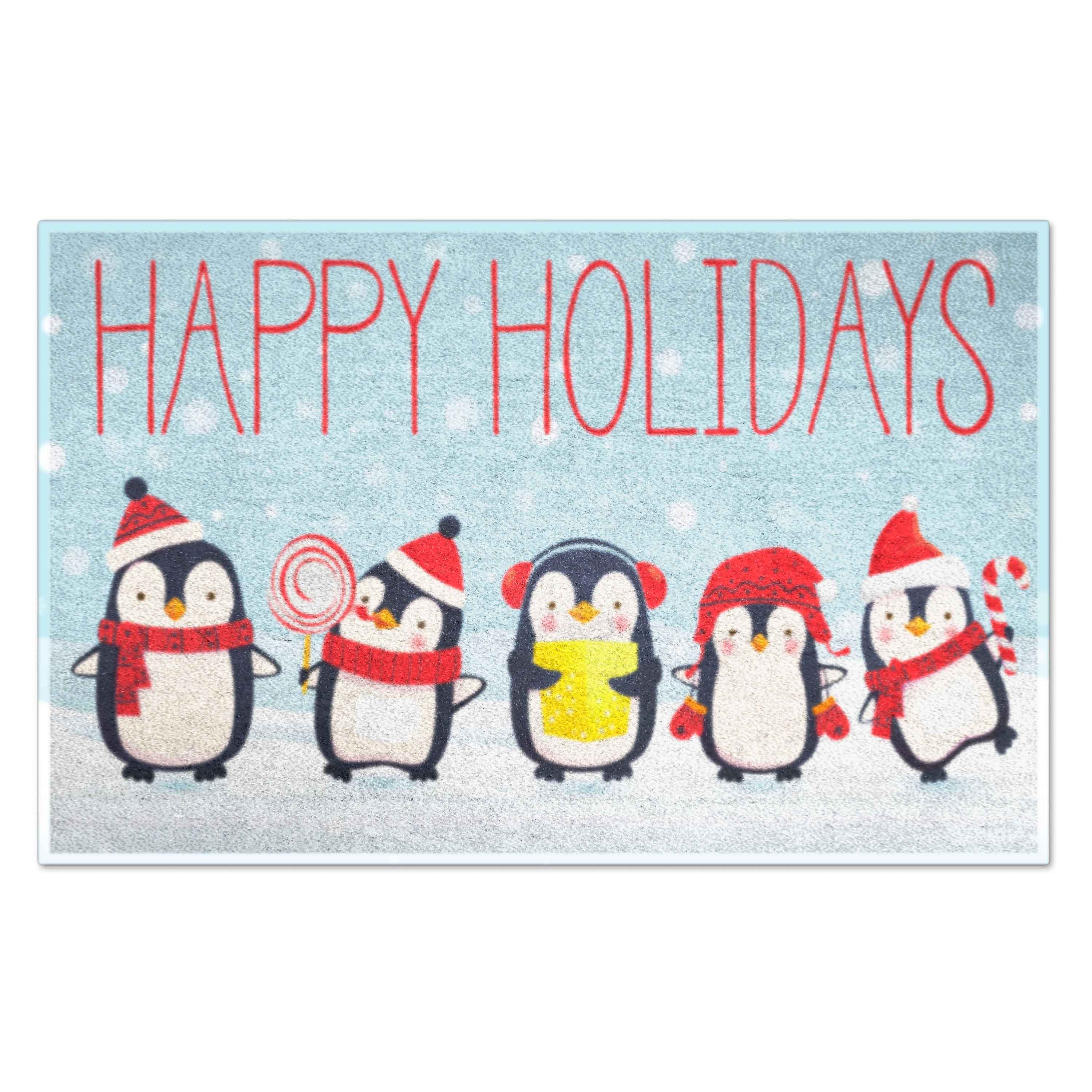 Holiday Penguin Starter Mat | Logo Brands