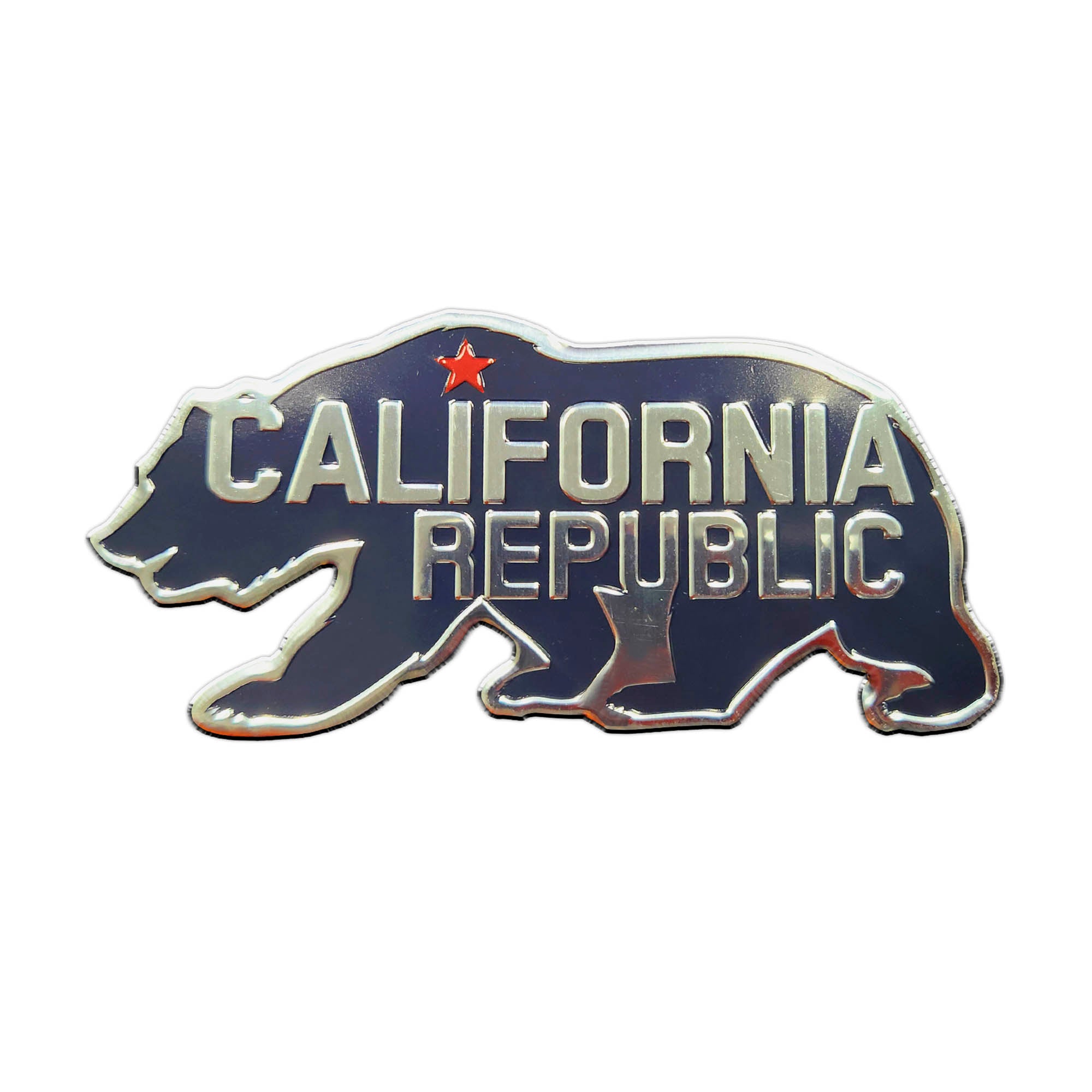 California State of Embossed Color Emblem | Logo Brands