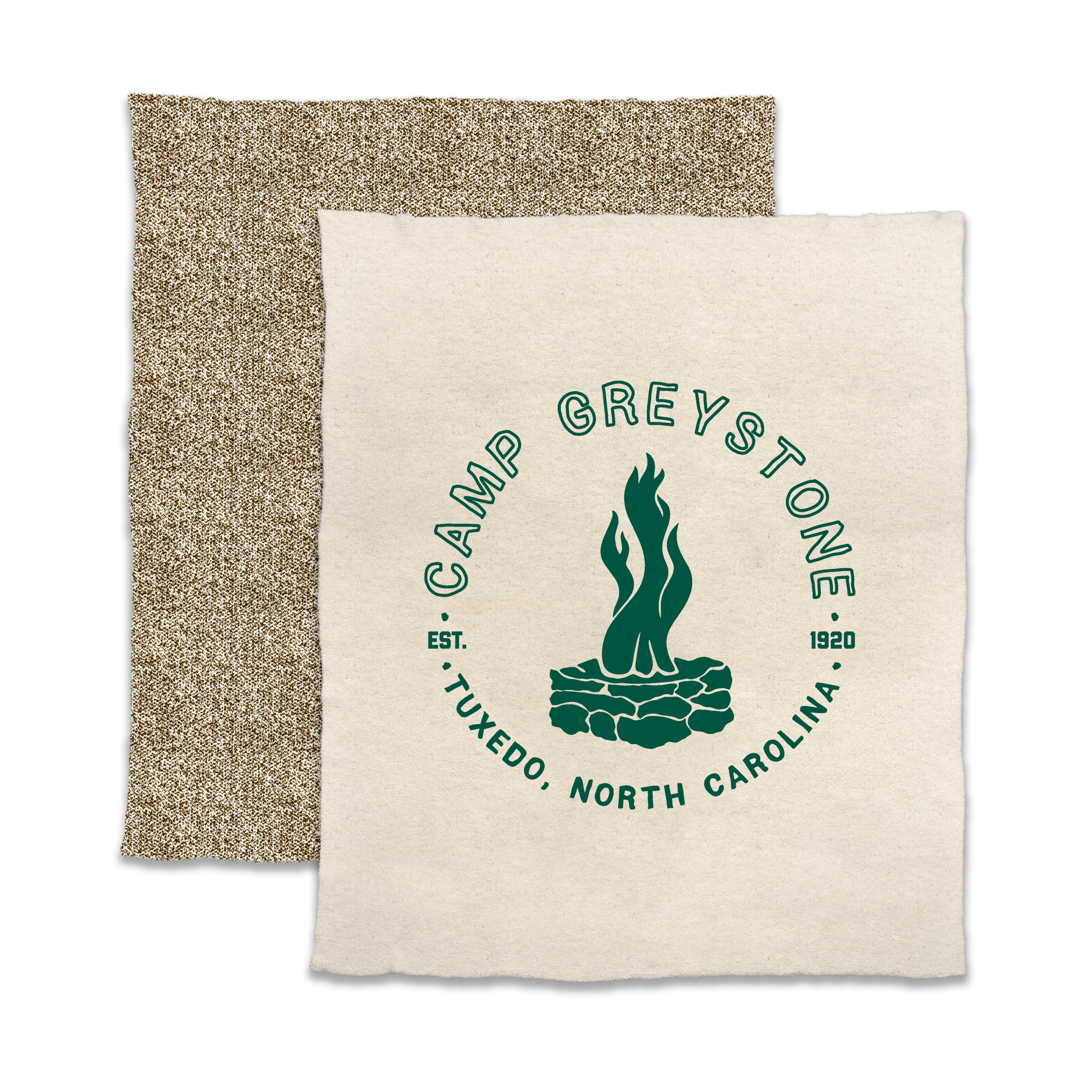 Camp Greystone Campfire Circle Luxe Dreams Throw | Logo Brands