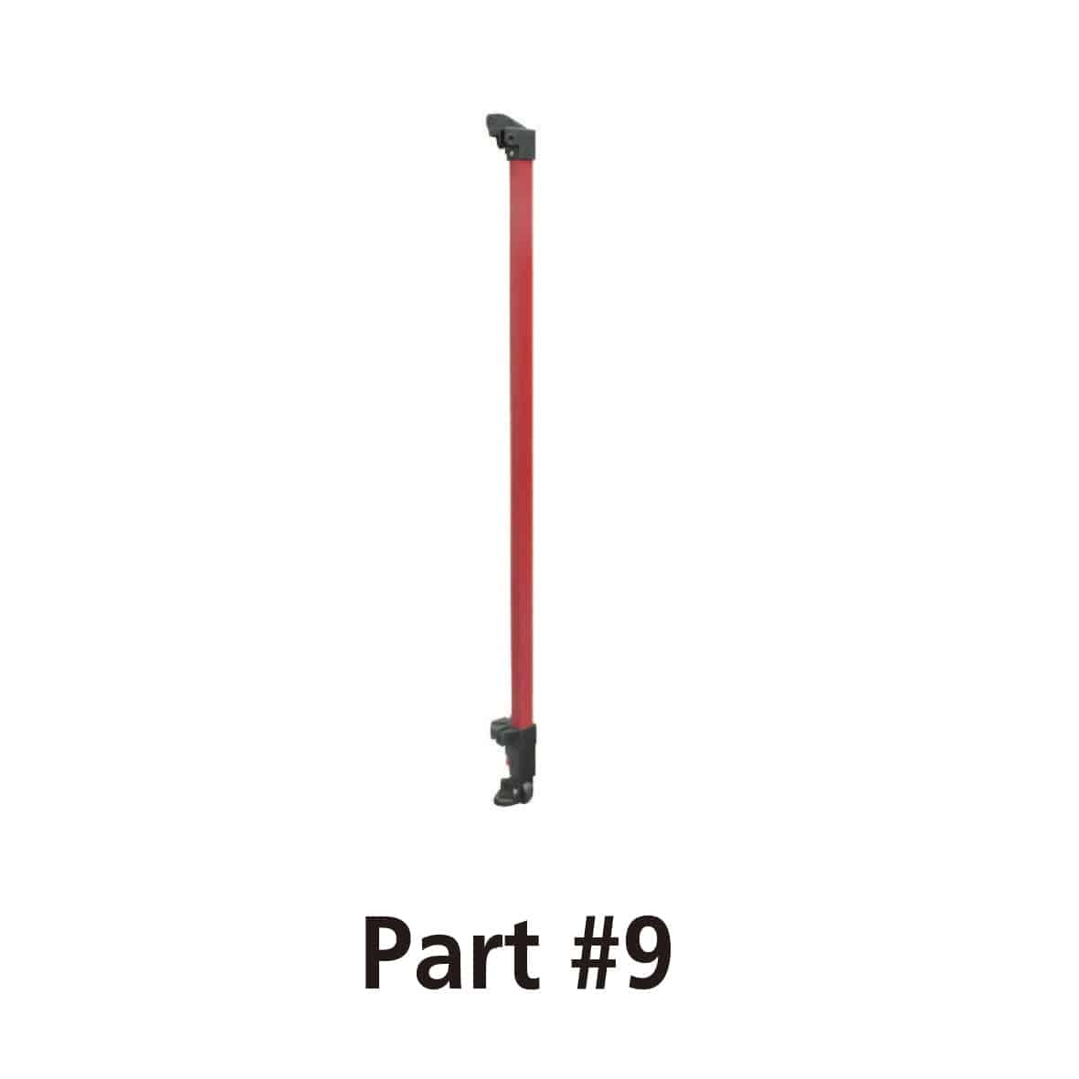 12 x 12 Solo Up Canopy Leg With Wheel (Right) | Logo Brands